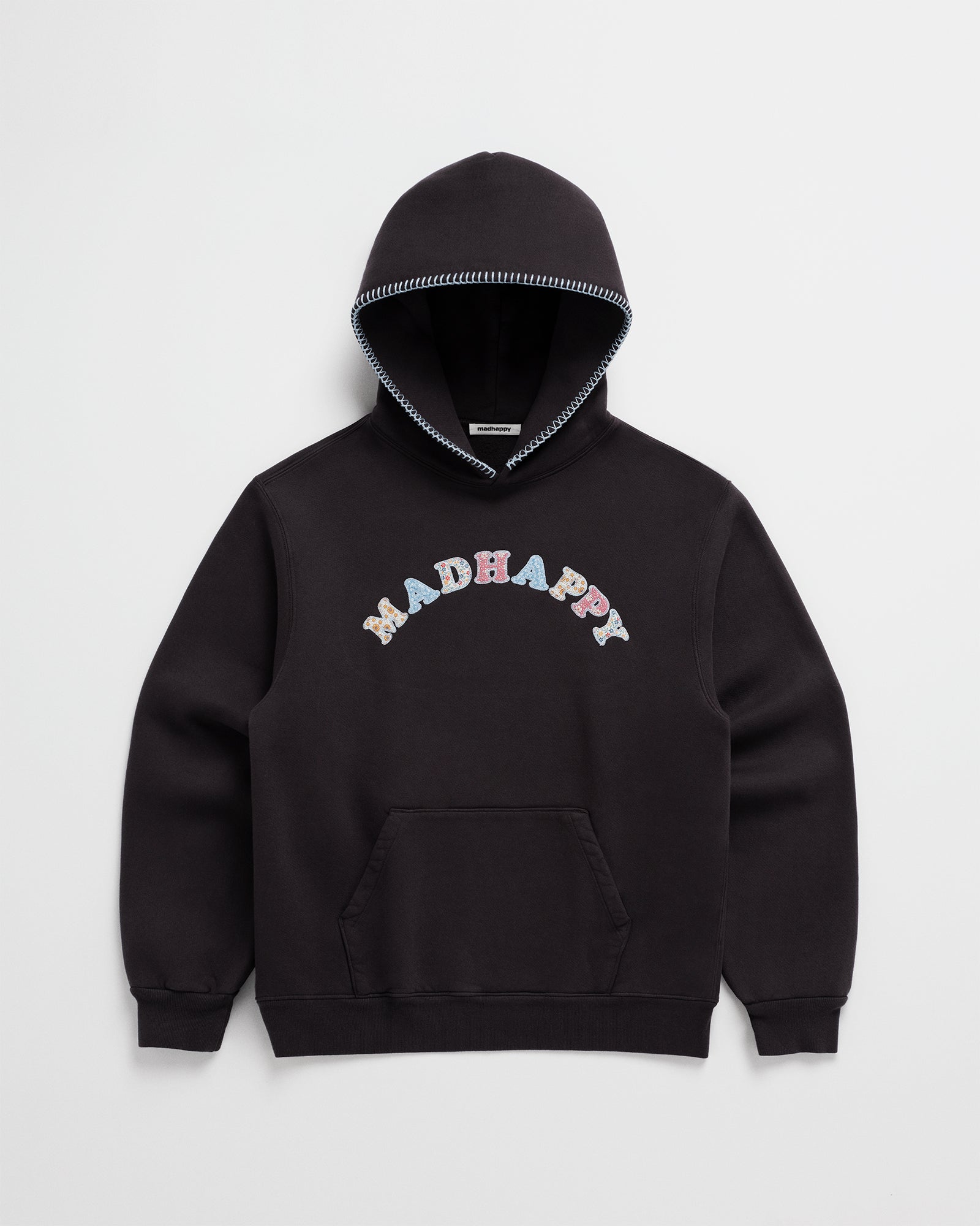 Patchwork Cooper Fleece Hoodie | Madhappy