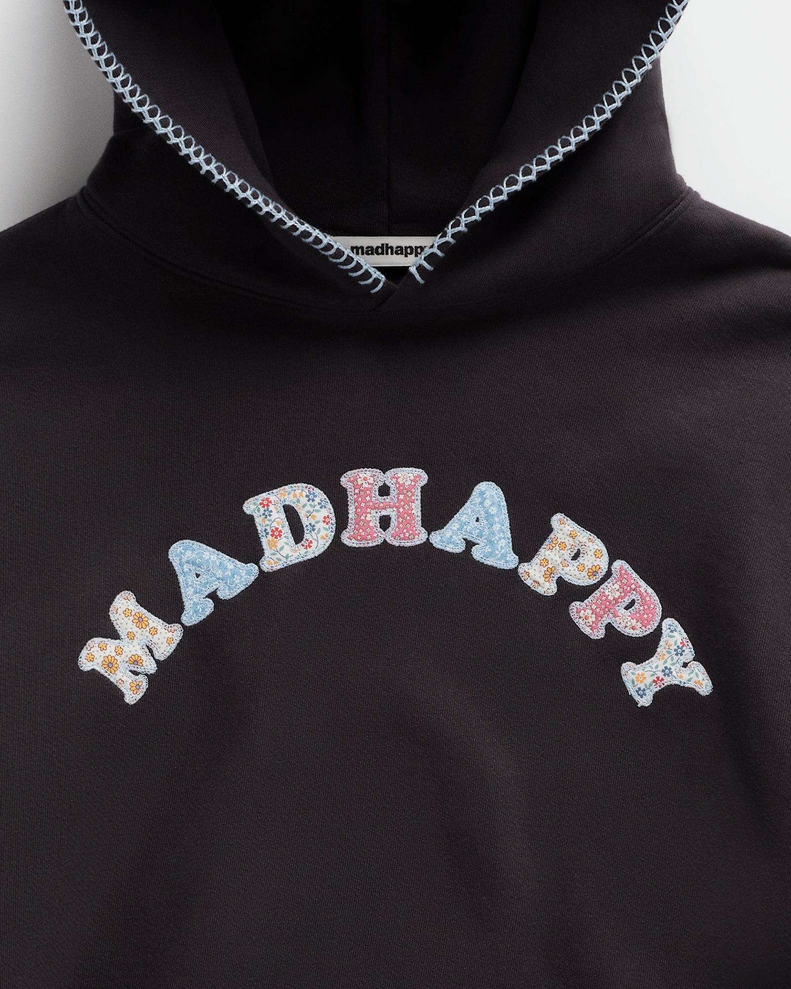 Patchwork Cooper Fleece Hoodie | Madhappy